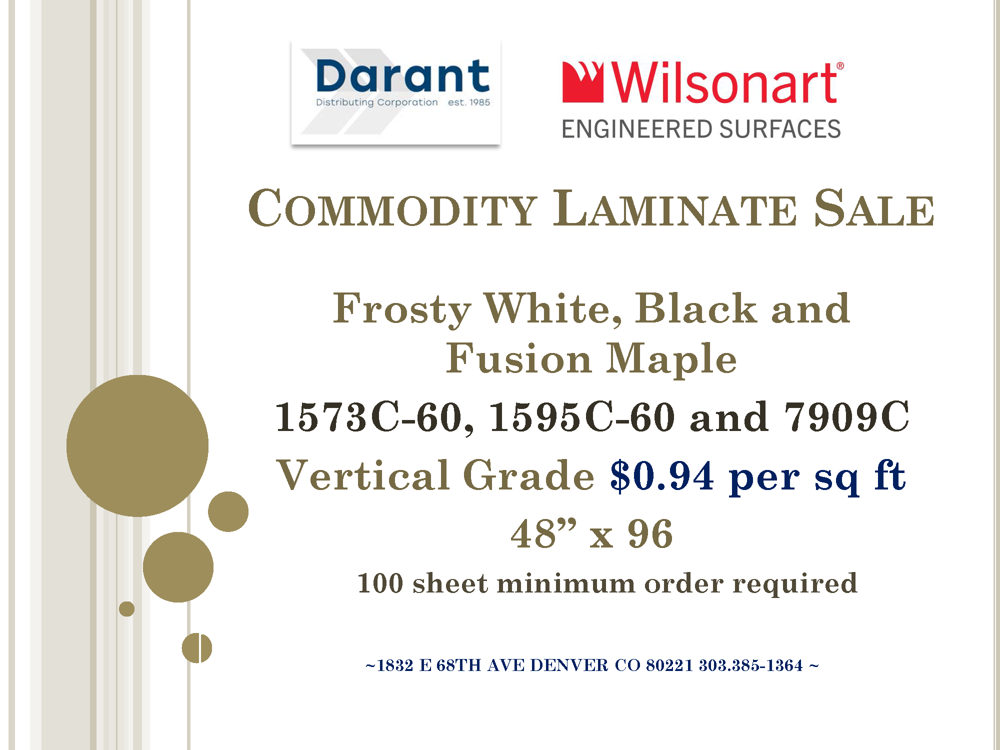 Darant Distributing Corporation - Darant Distributing Corporation